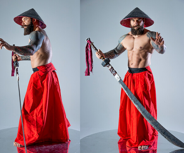 ArtStation - Samurai Poses Reference Pictures | Resources