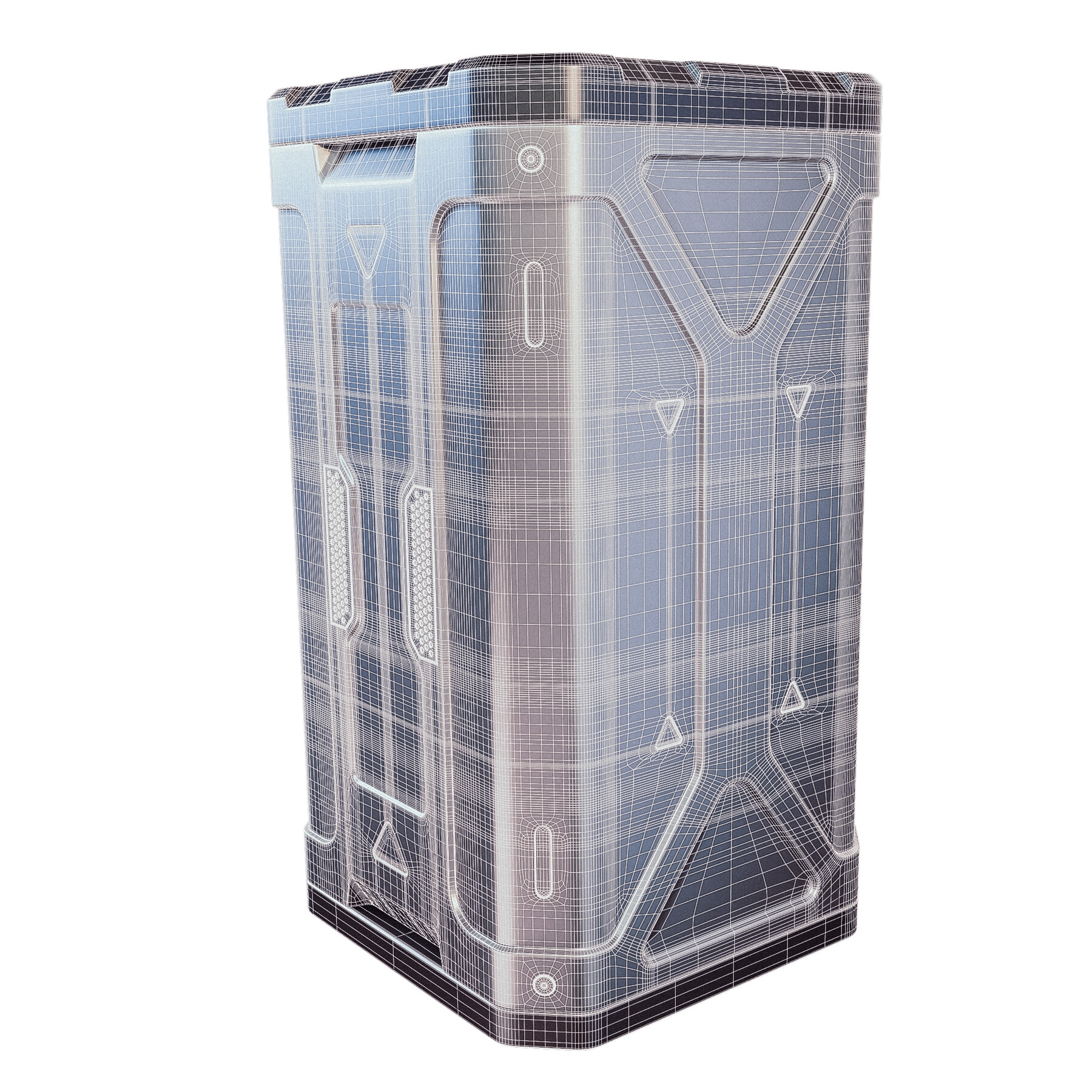 ArtStation - Pak Sci-fi Container end boxes | Resources