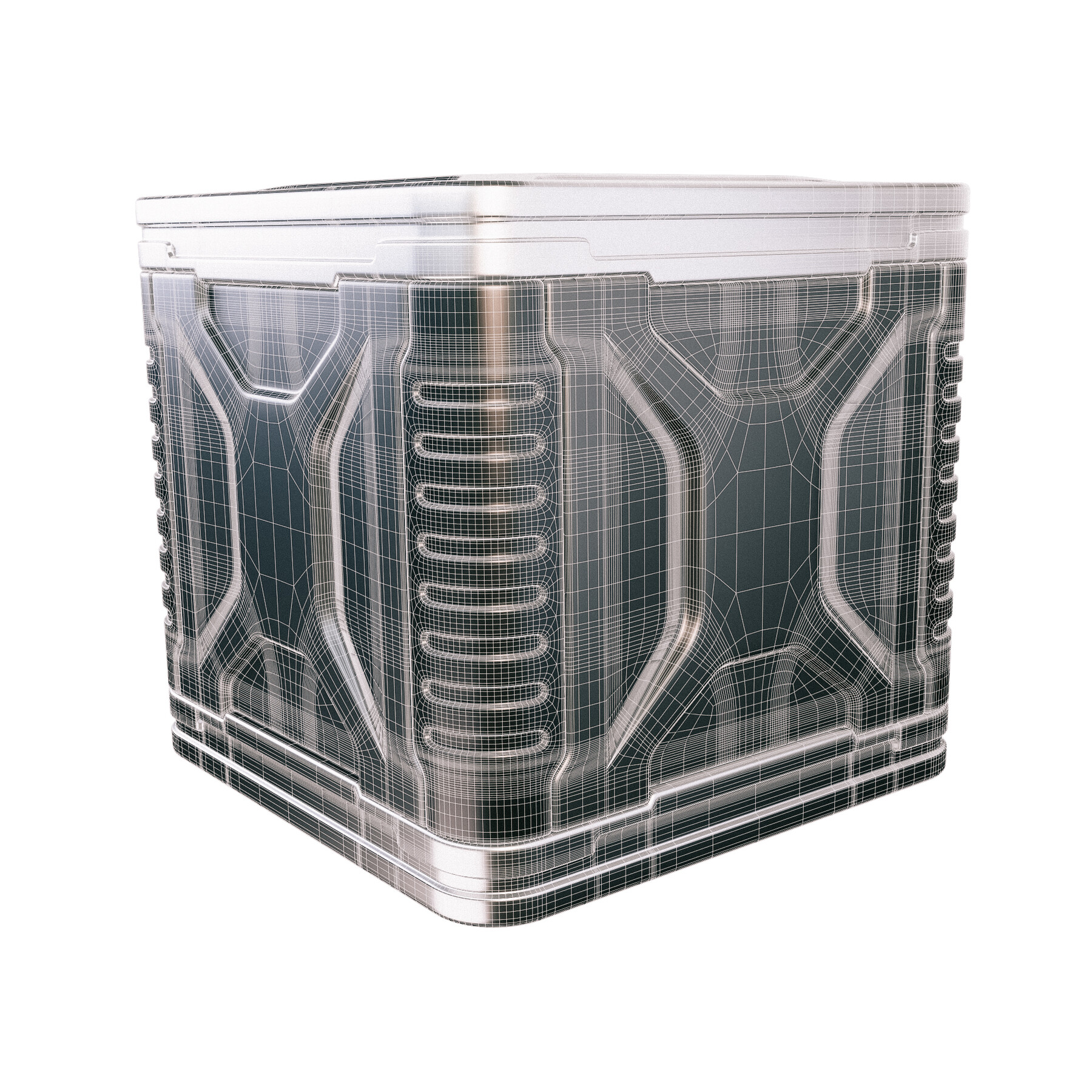 ArtStation - Pak Sci-fi Container end boxes | Resources