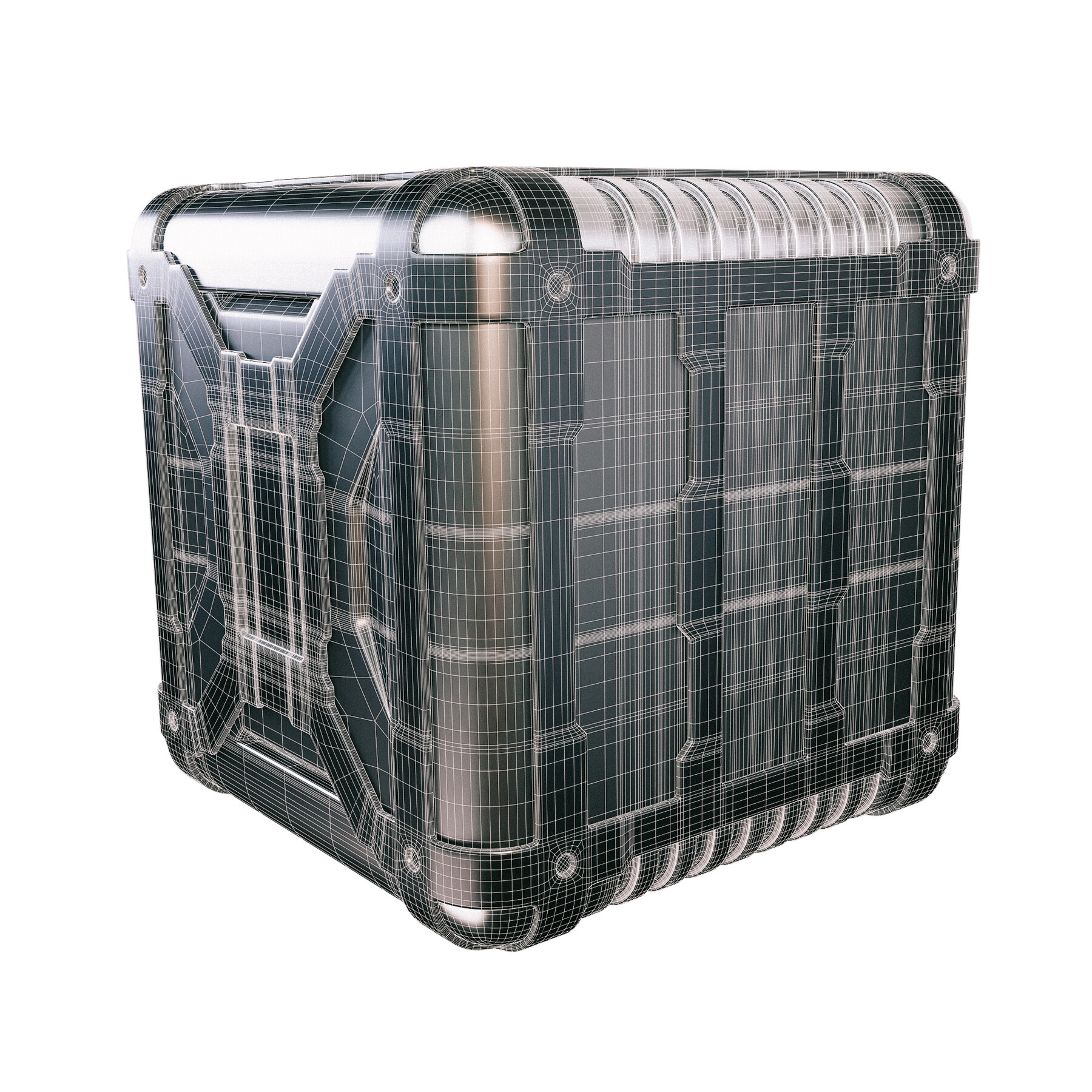 ArtStation - Pak Sci-fi Container end boxes | Resources