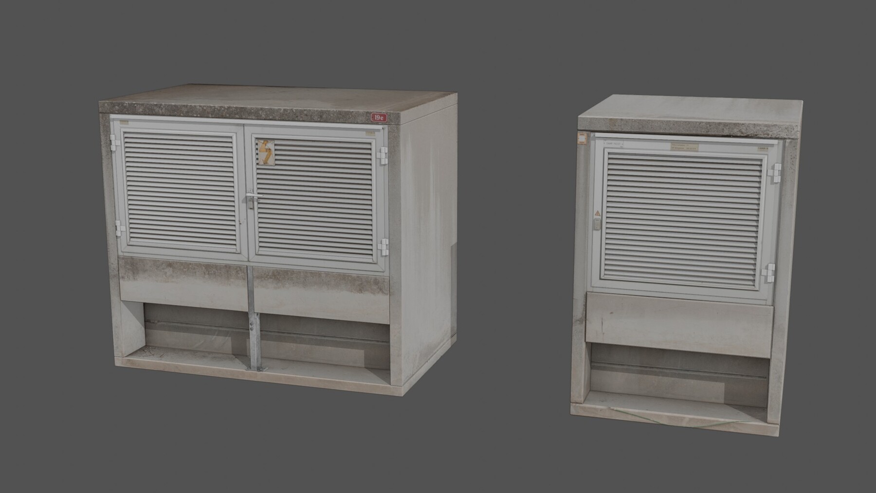 ArtStation - E10's Electrical Box #01 | Game Assets