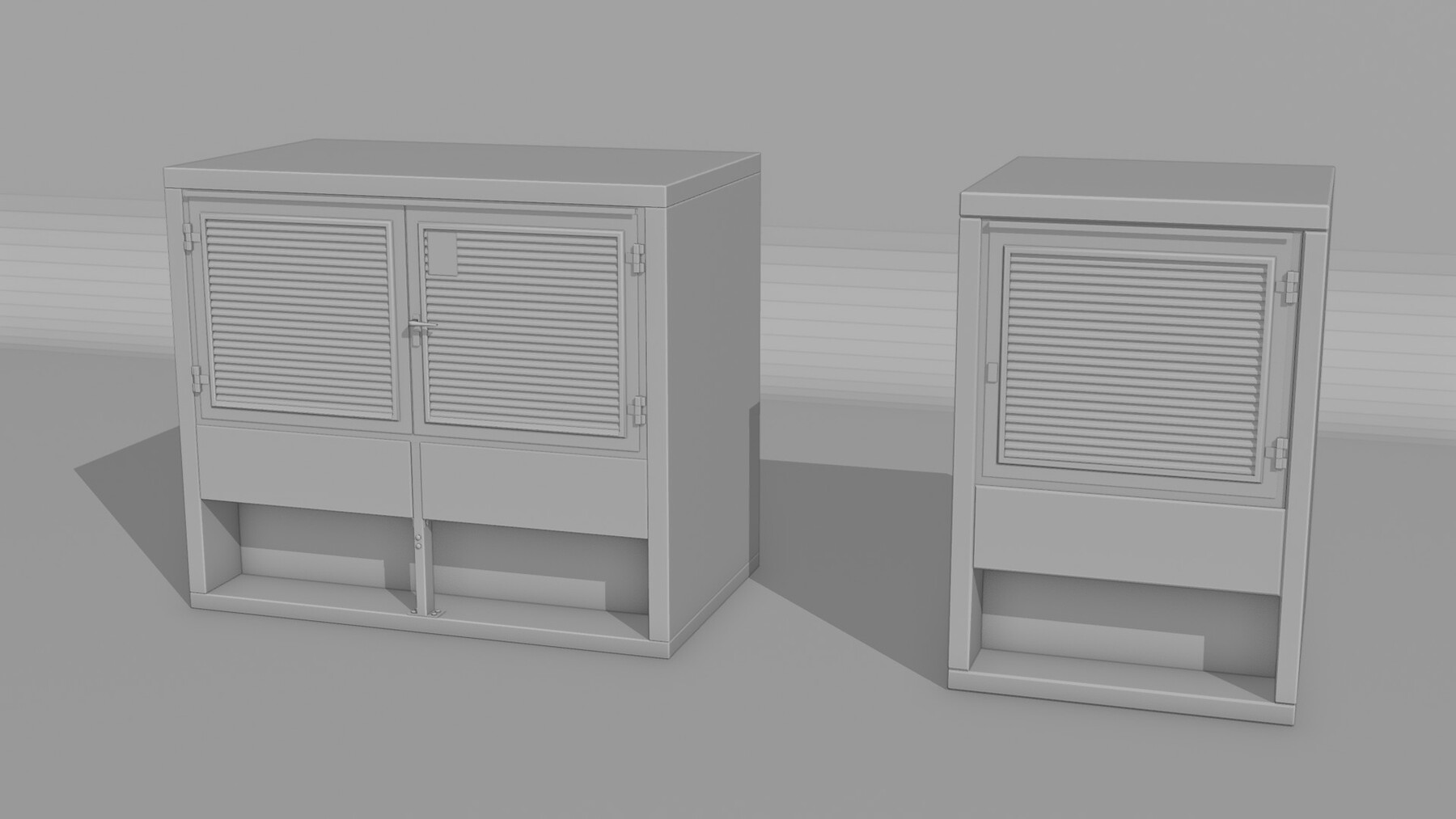 ArtStation - E10's Electrical Box #01 | Game Assets