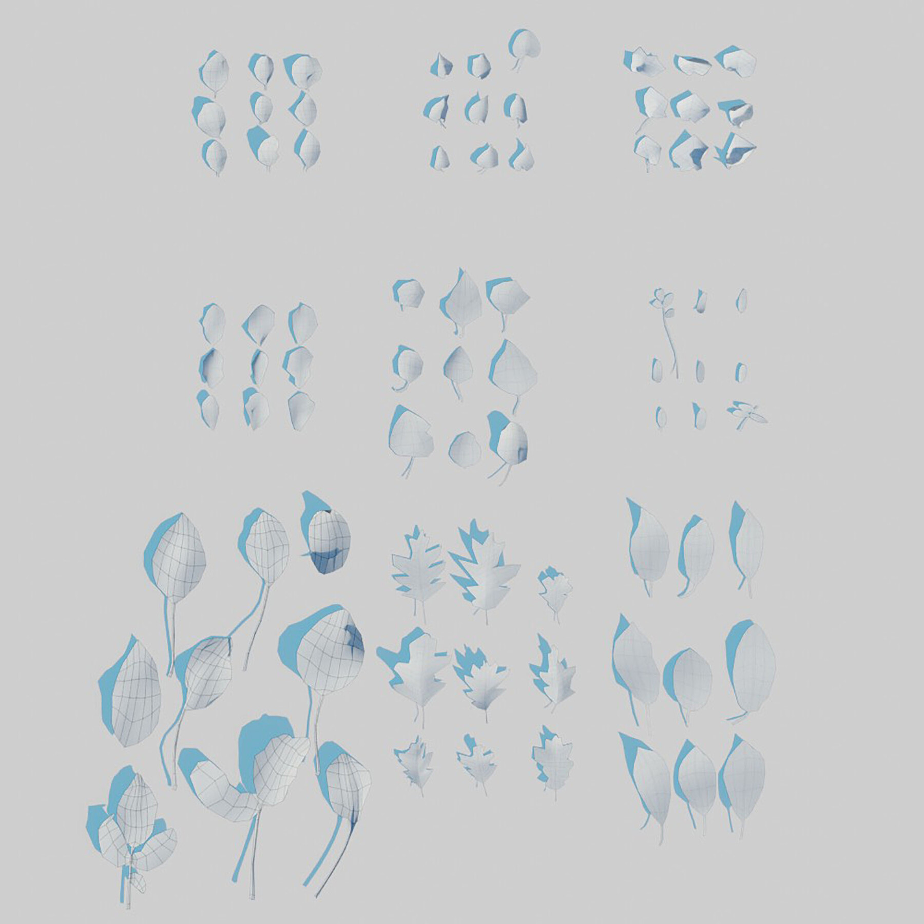 ArtStation - Dry Leaves Pack | Resources