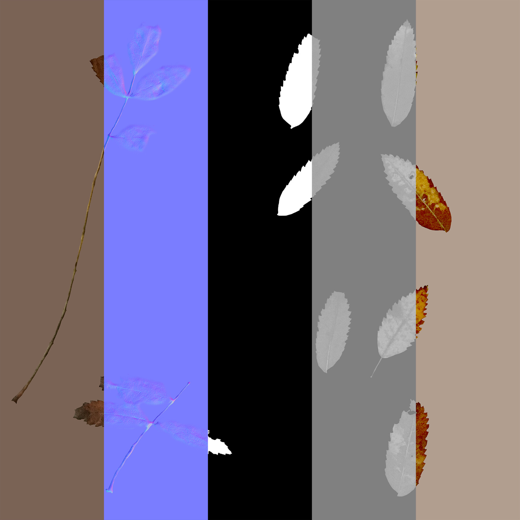 ArtStation - Dry Leaves Pack | Resources