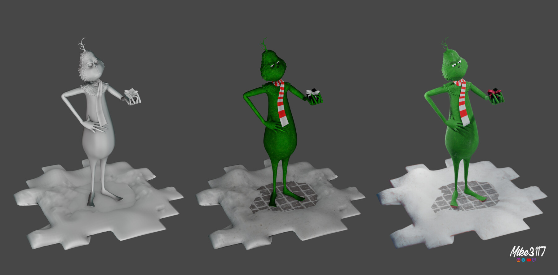 ArtStation - The Grinch | Game Assets