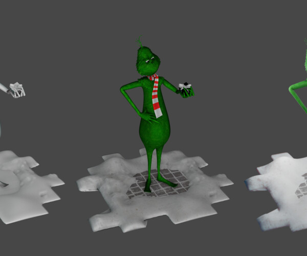 ArtStation - The Grinch | Game Assets