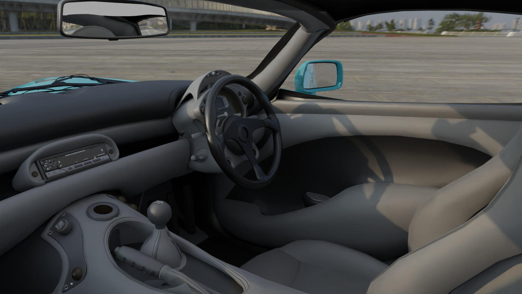 ArtStation - TVR Tuscan S with Engine Sounds | Game Assets