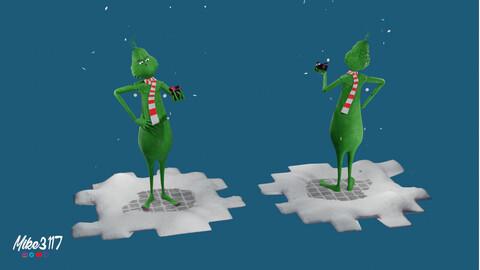 ArtStation - The Grinch | Game Assets