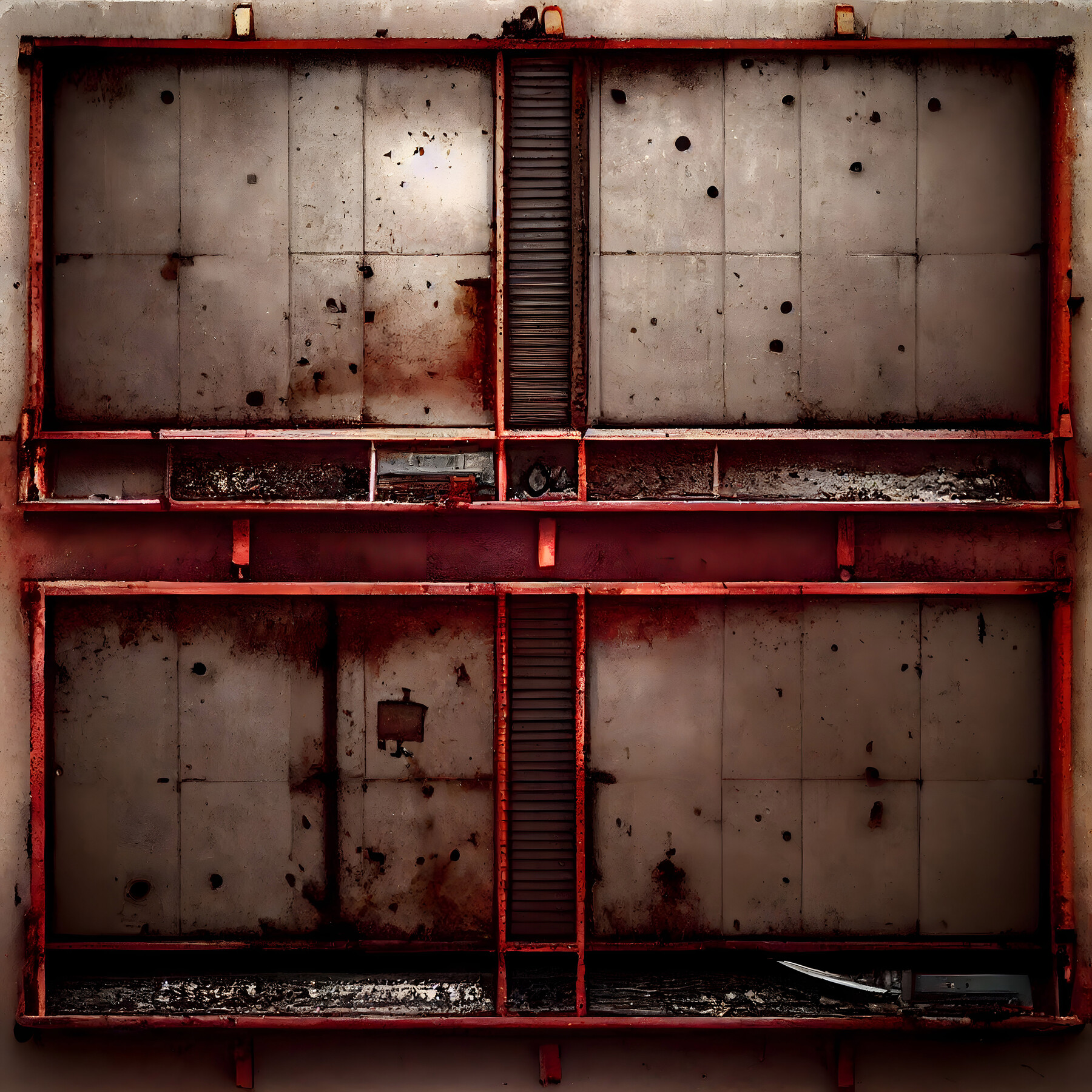 ArtStation - 560 Steel rust wall sci-fi vol 04 | Artworks