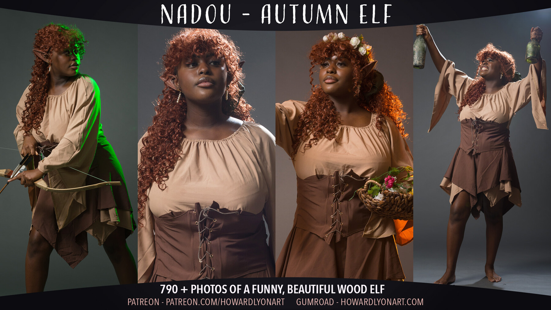 ArtStation - Nadou - Autumn Elf | Resources