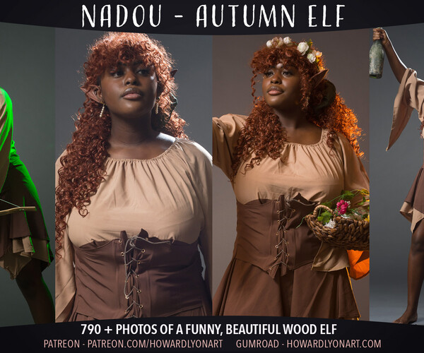 ArtStation - Nadou - Autumn Elf | Resources