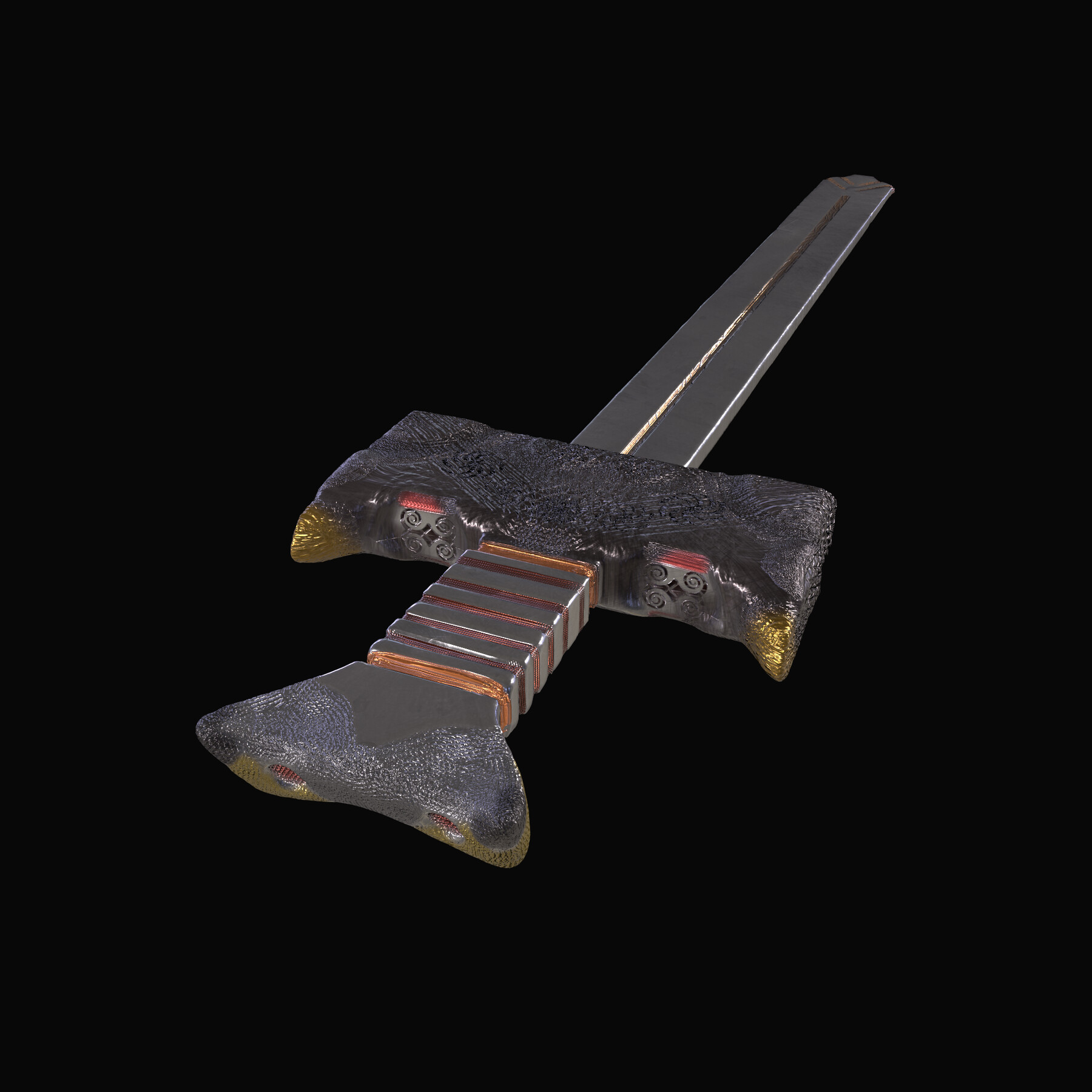 ArtStation - Cow handle sword By PBR Texture 4k, Png | Game Assets