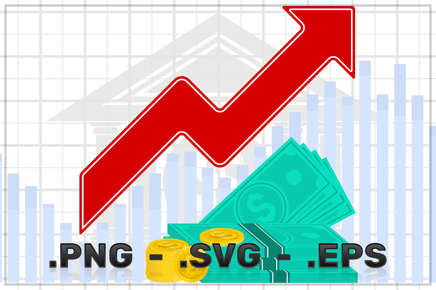ArtStation - Banking And Finance Element Vector Design | Artworks