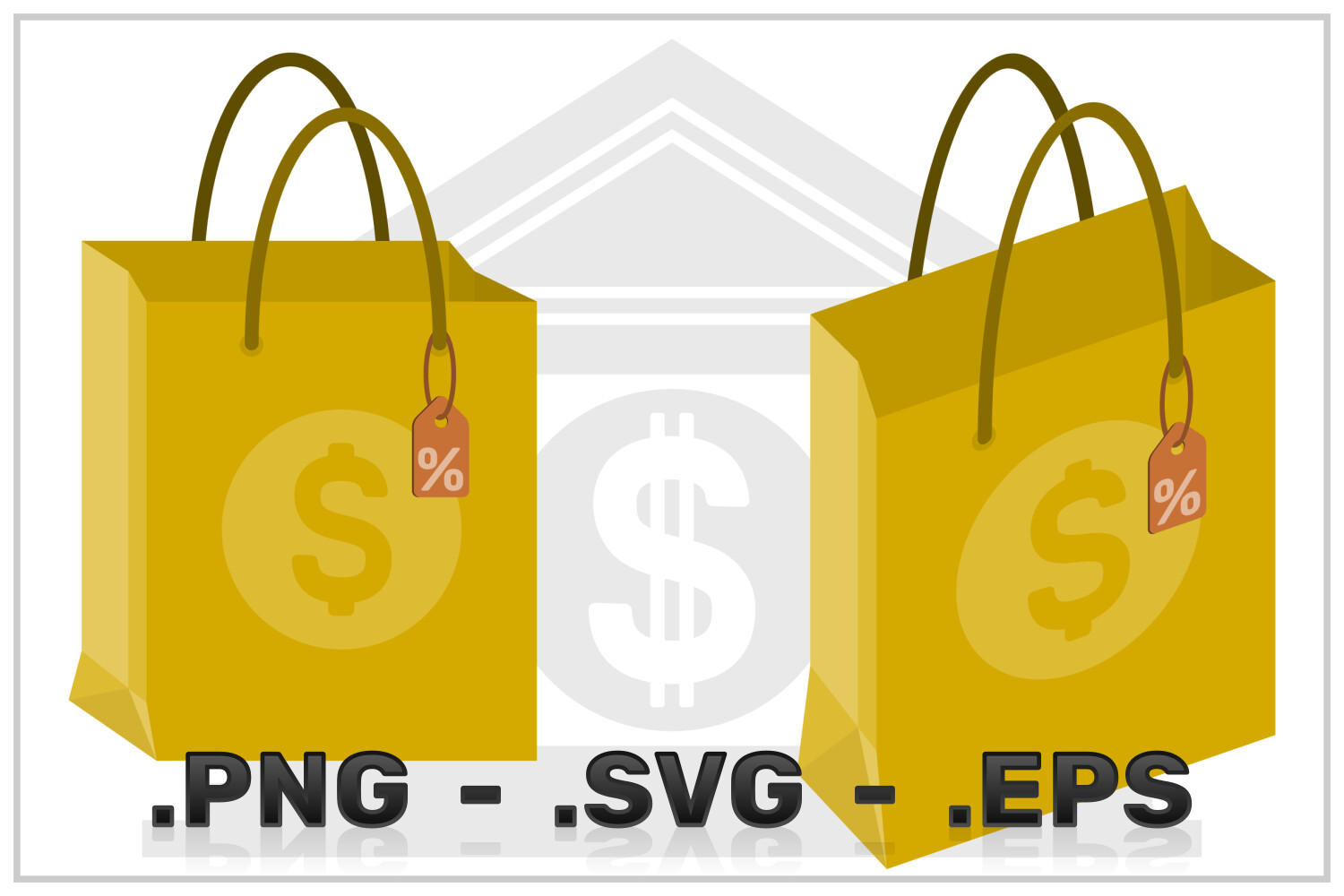 ArtStation - Banking And Finance Element Vector Design | Artworks