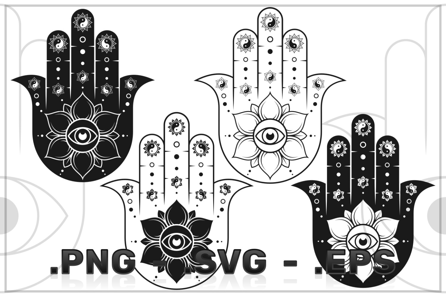 ArtStation - Hamsa Protection Symbol Vector Design | Artworks