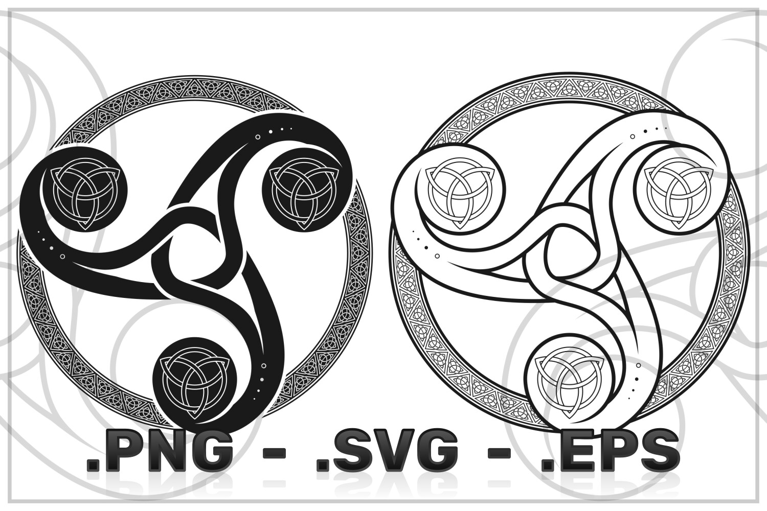 ArtStation - Triskelion Symbol Vector Design | Artworks