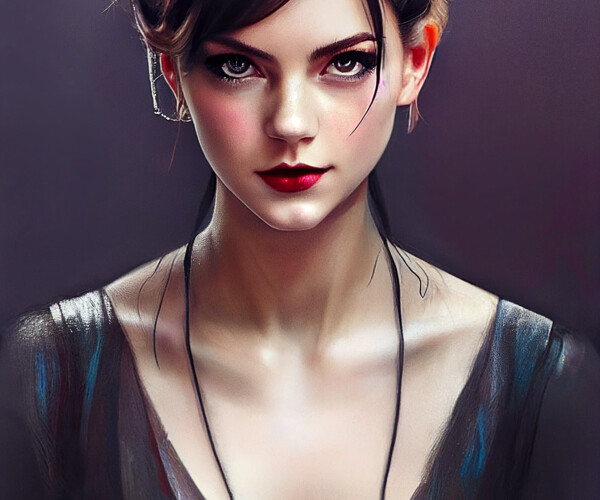 ArtStation - Digital Painting - Emma Watson | Artworks
