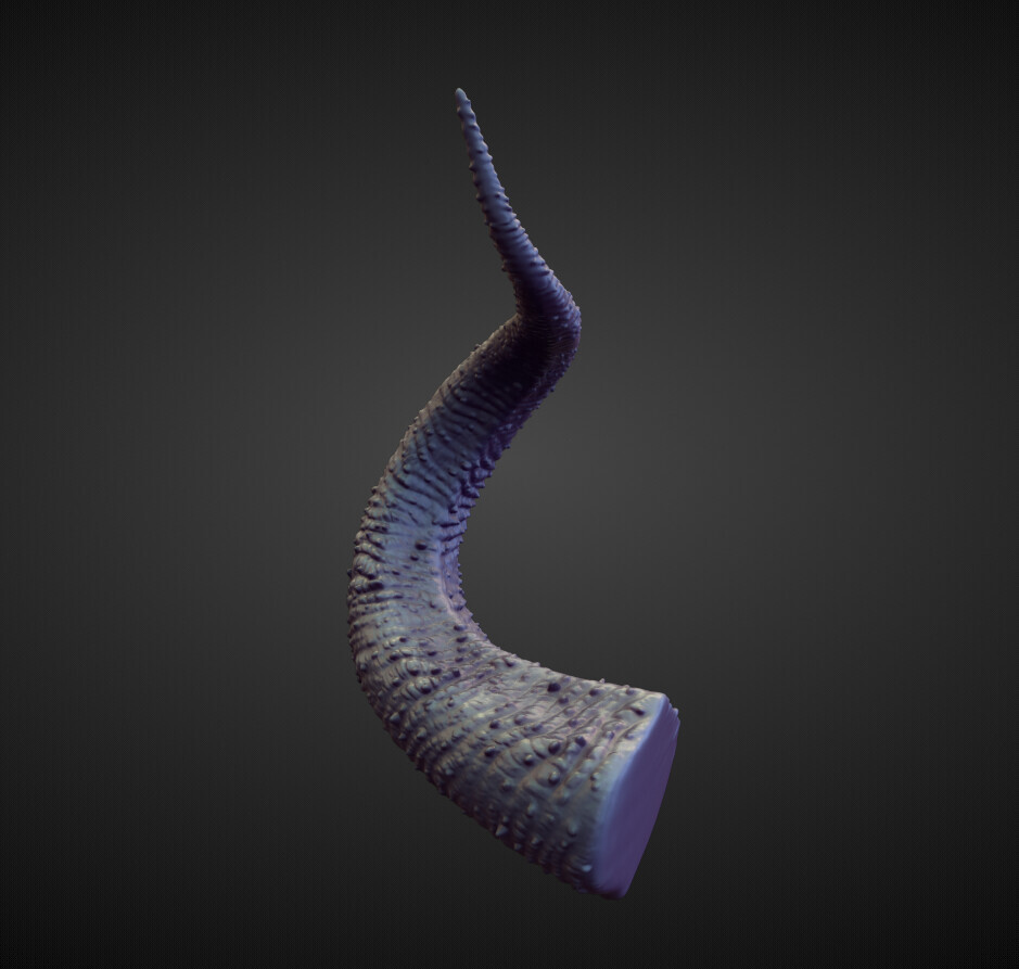 ArtStation - HORN45 high poly sculpt | Resources