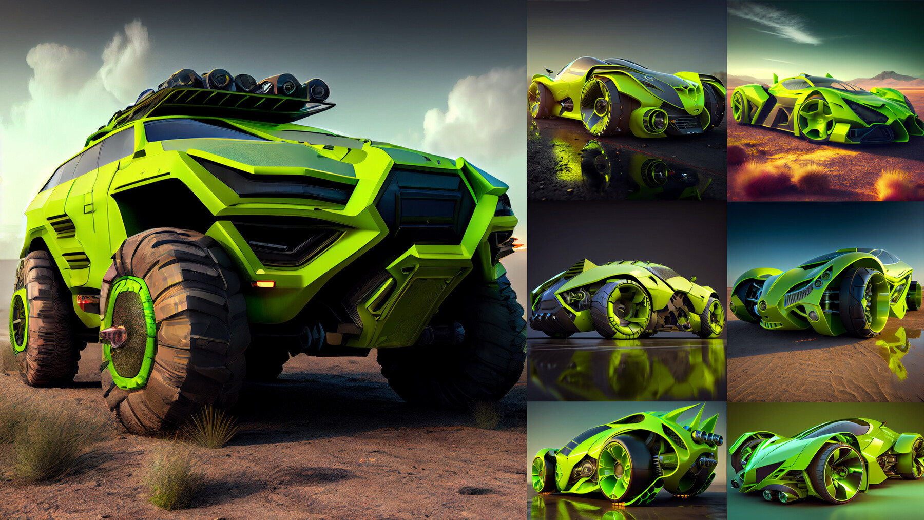 ArtStation - 200 Car Reference Pack Vol.01 | Artworks
