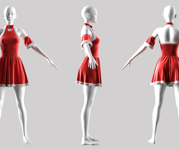 ArtStation - X-mas Bundle 60% Off Marvelous designer Project |+.obj | Game Assets