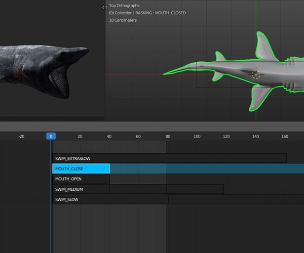 ArtStation - Animated Basking Shark | Game Assets