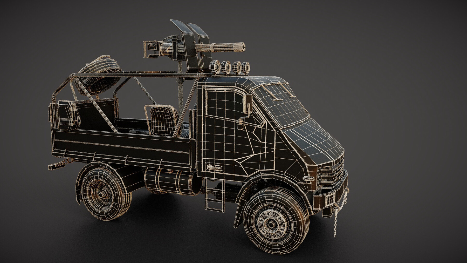 ArtStation - military car | Game Assets