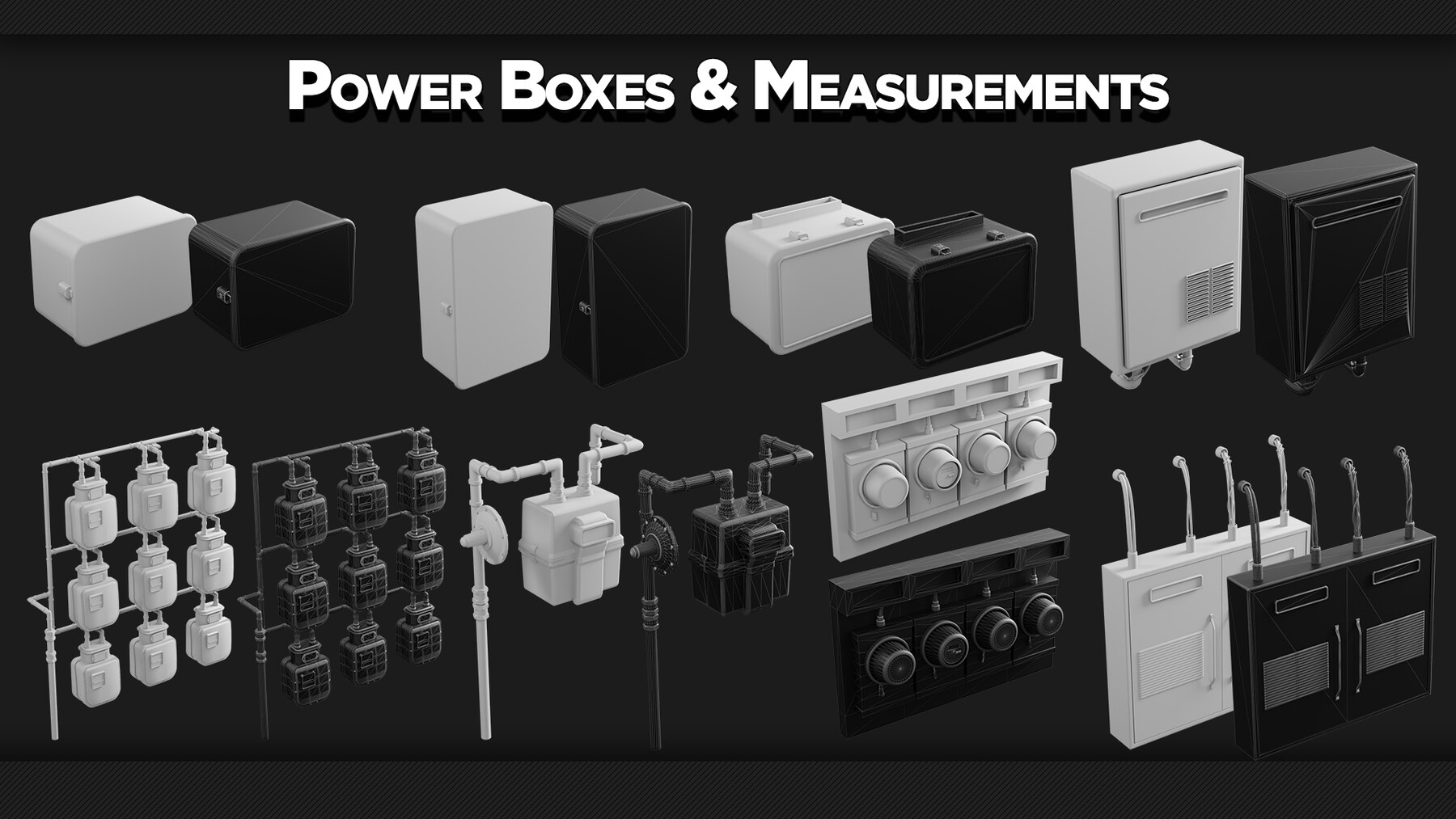 ArtStation - +75 Building Props - KITBASH - VOL 06 | Resources