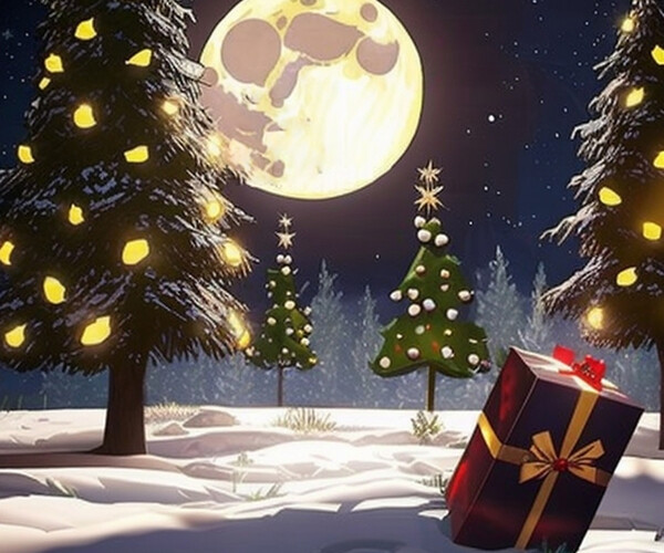 ArtStation - Free pack of New Year illustrations | Artworks