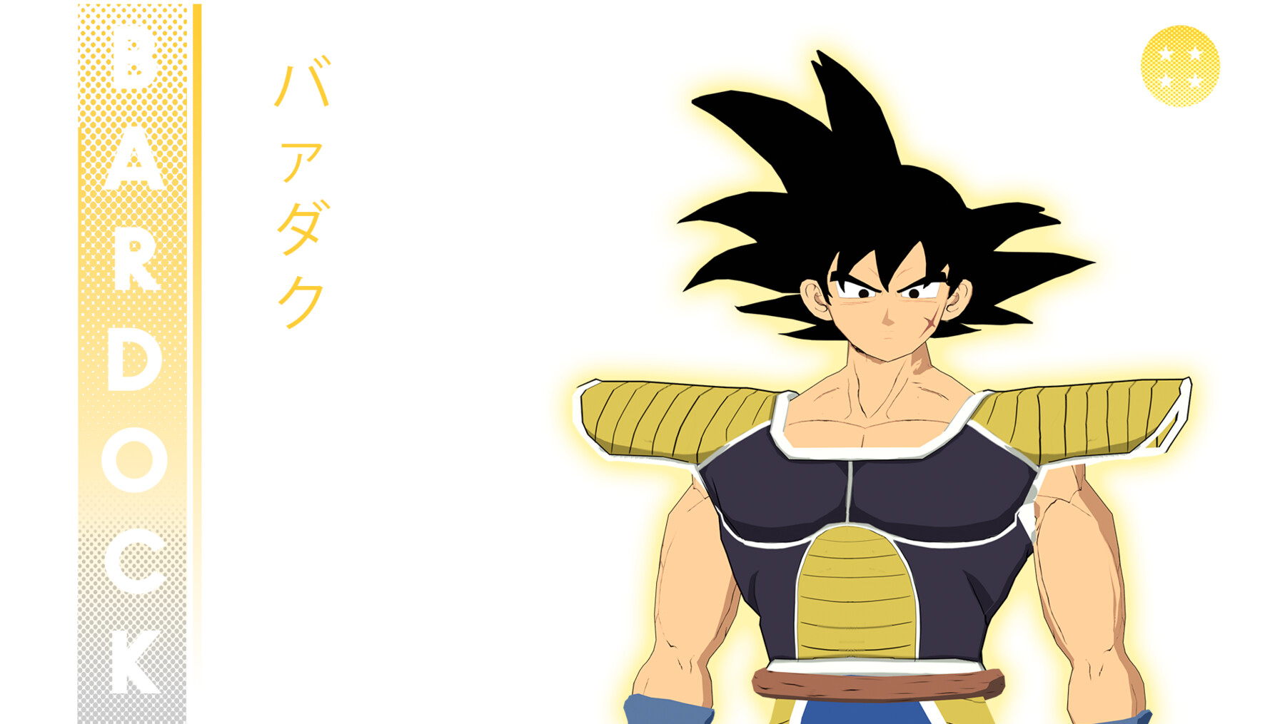 ArtStation - 3D Bardock Rigged | Game Assets