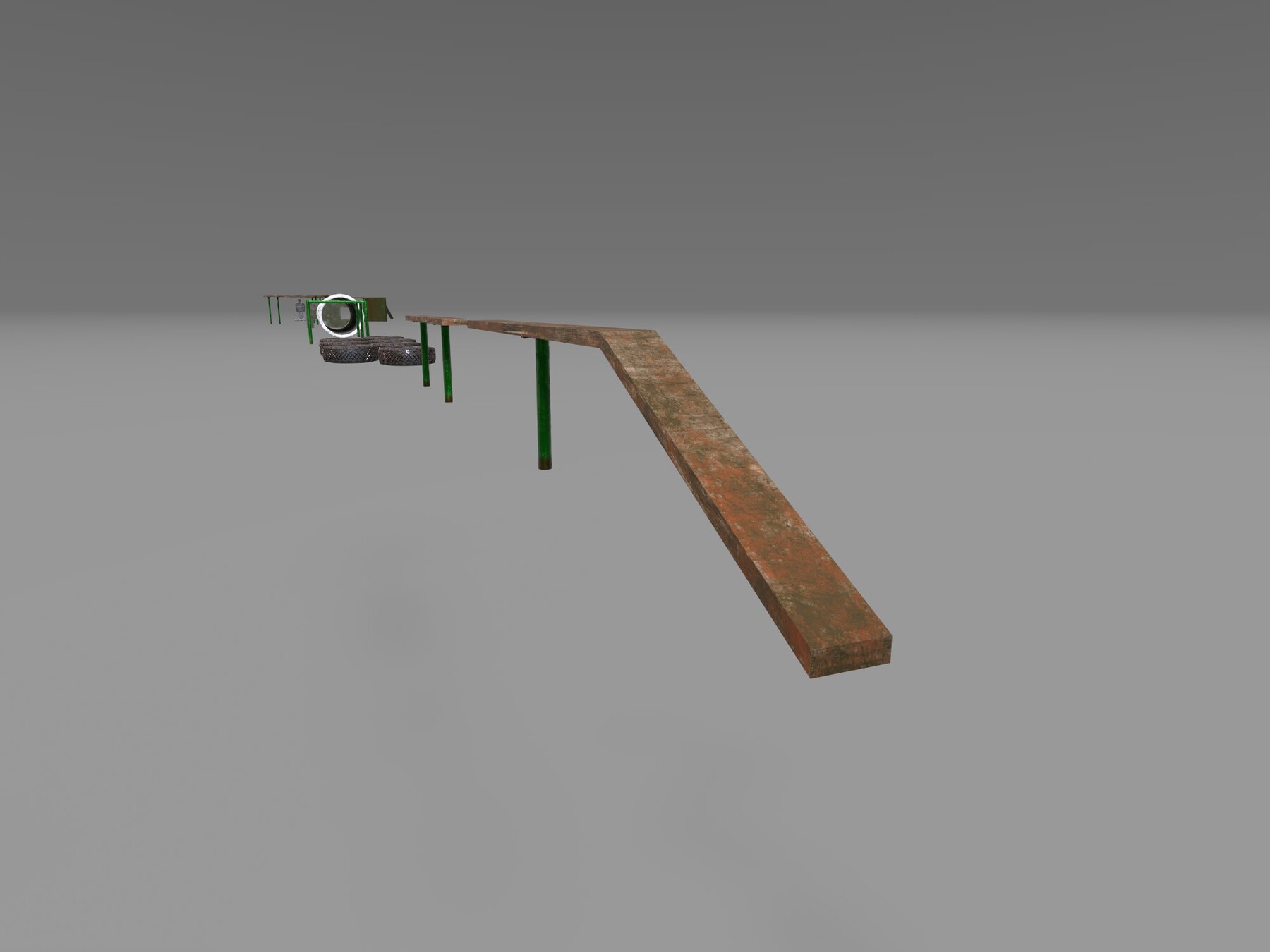 ArtStation - Training lane | Game Assets