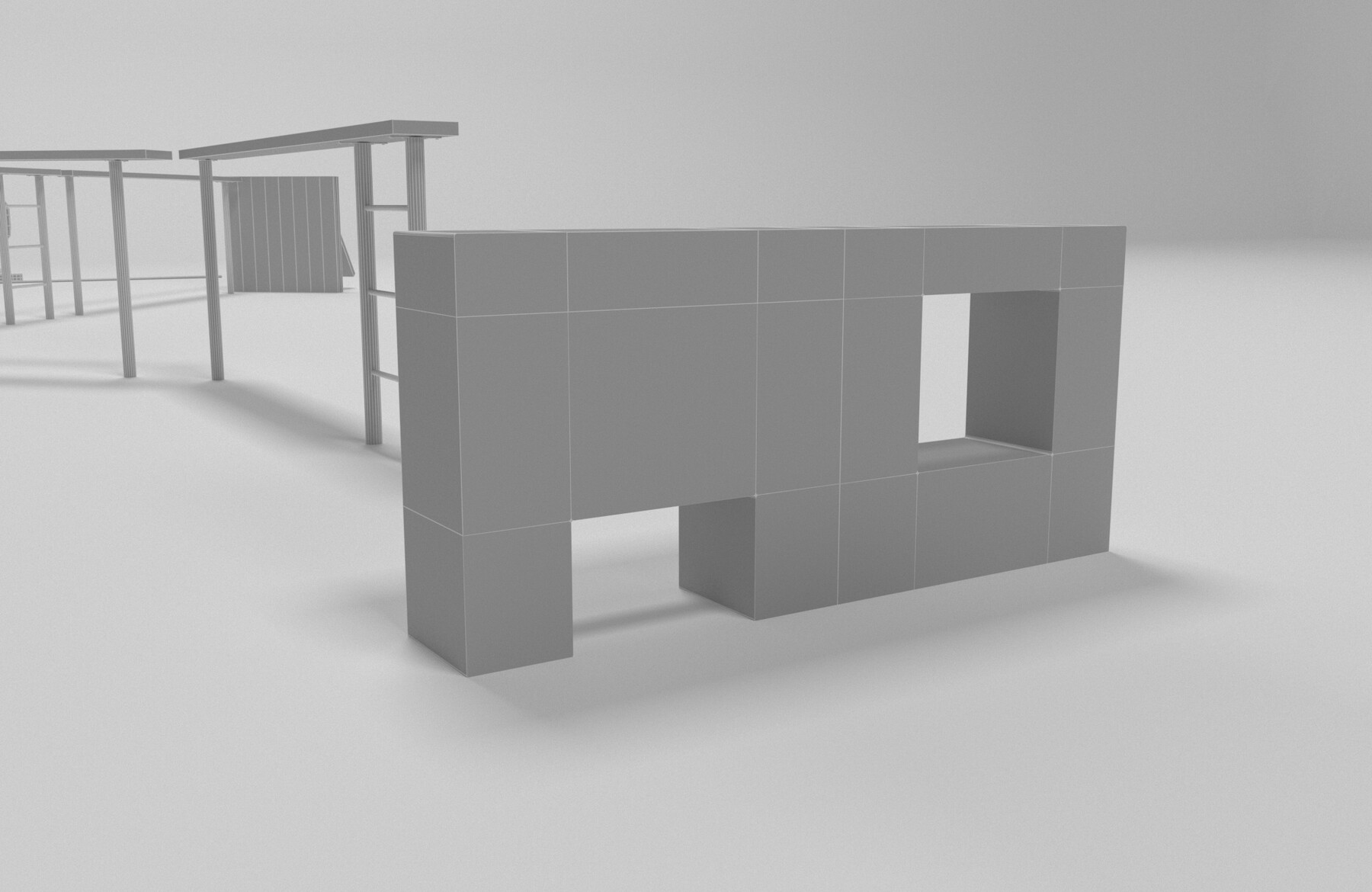 ArtStation - Training lane | Game Assets