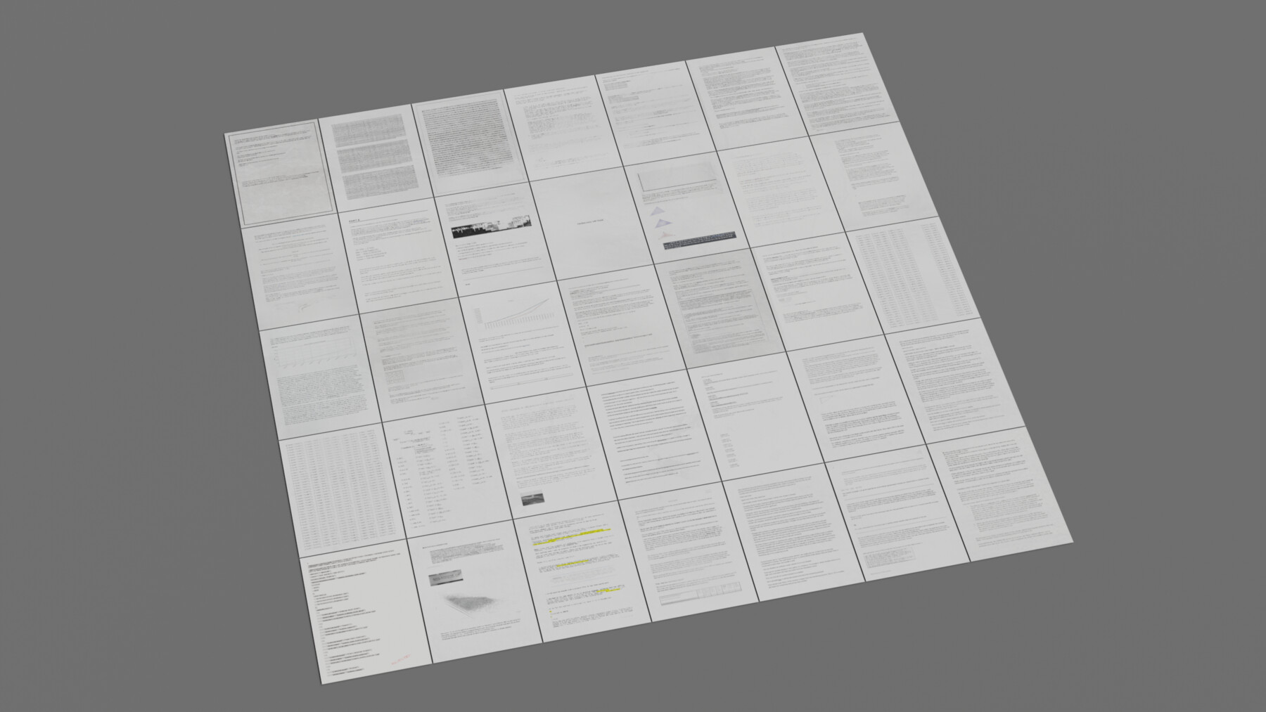 ArtStation - Scattered Paper | Game Assets