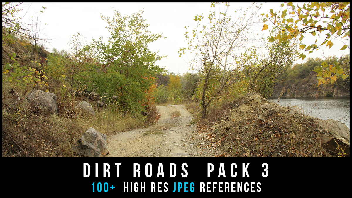 ArtStation - Dirt roads pack 3 | Resources