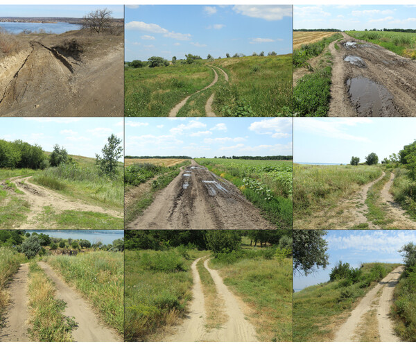 ArtStation - Dirt roads pack 3 | Resources