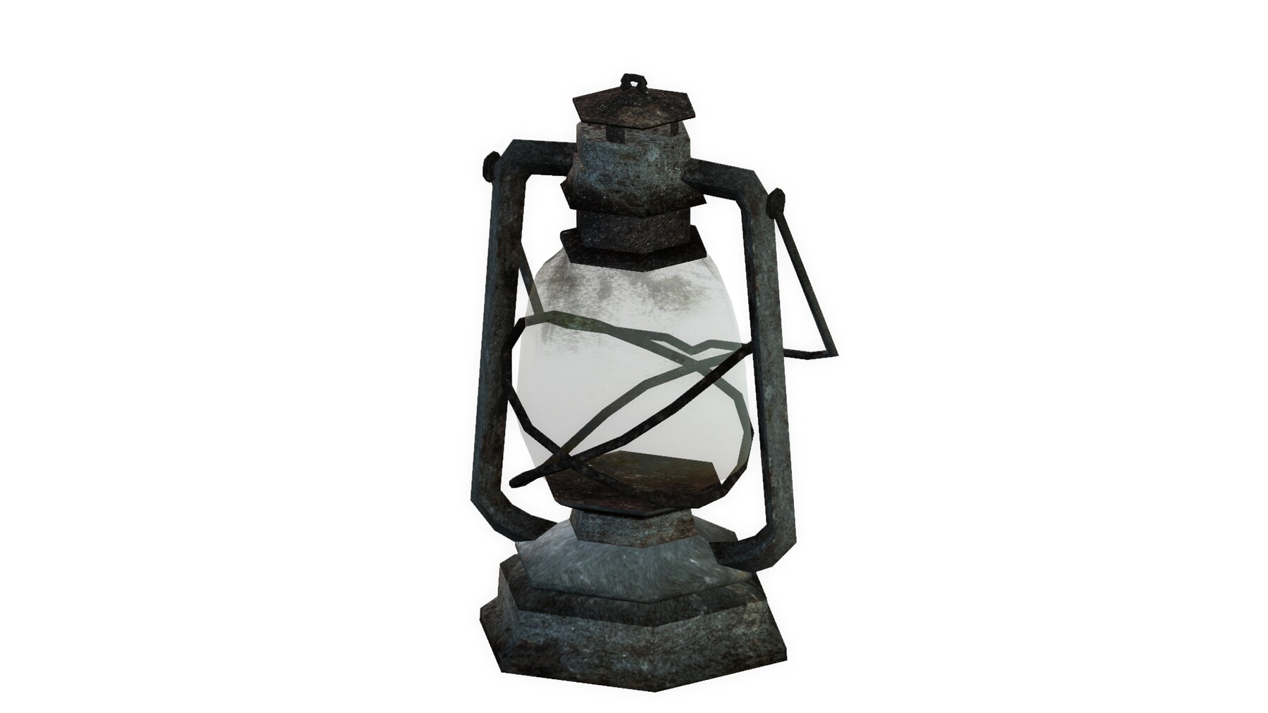 ArtStation - 3d low poly Lamp Old | Game Assets