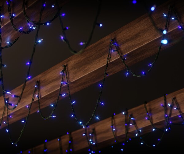 ArtStation - Customizable Christmas Lights - Geometry Nodes (Blender) | Resources