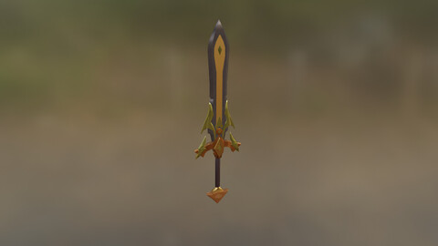ArtStation - Fantasy Sword | Game Assets