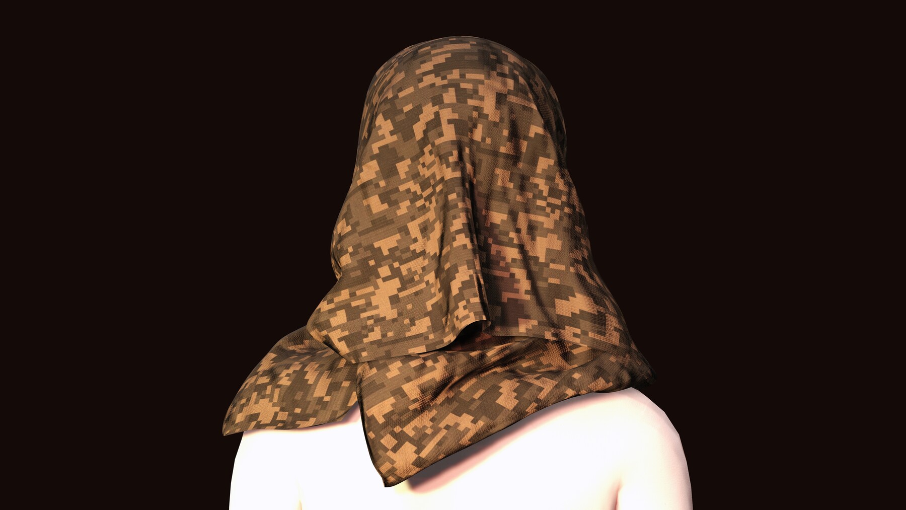 ArtStation - islam Hijab Low-poly | Game Assets