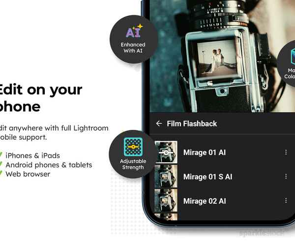 ArtStation - 25 Film Flashback Lightroom Presets and LUTs | Artworks