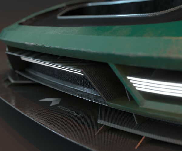 ArtStation - Cyberpunk car concept | Game Assets