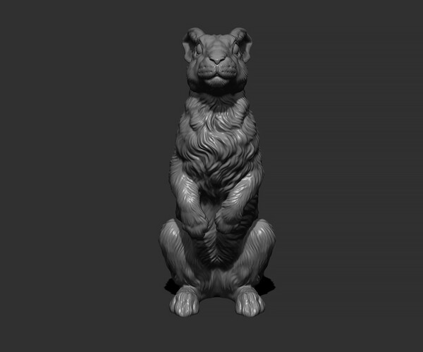 ArtStation - Hare sitting | Resources