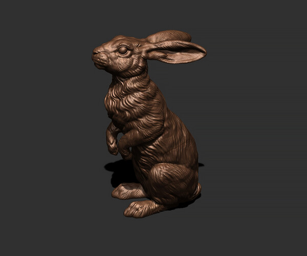 ArtStation - Hare sitting | Resources