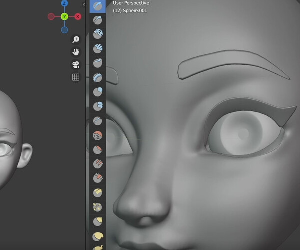 ArtStation - 2D Drawing to 3D Character Modeling | Blender process for ...
