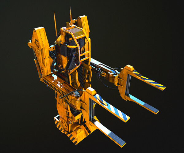 ArtStation - P-5000 Powered Work Loader ( Aliens ) | Resources
