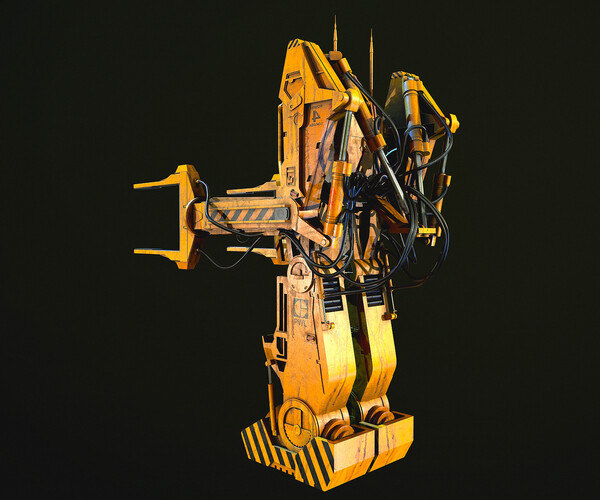 ArtStation - P-5000 Powered Work Loader ( Aliens ) | Resources