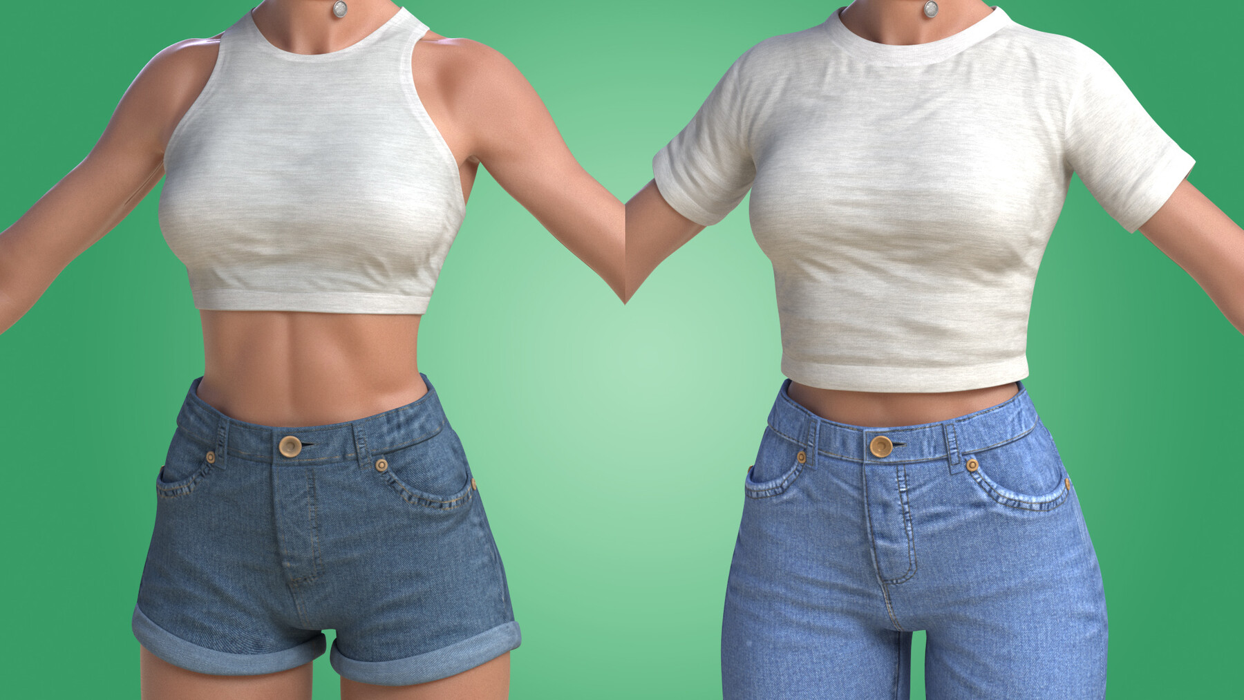 ArtStation - Cinematic female character Rigged | Resources