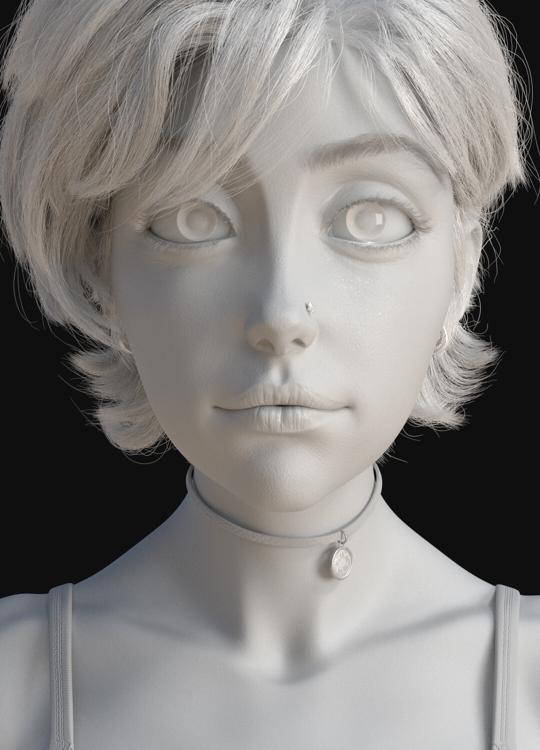 ArtStation - Cinematic female character Rigged | Resources