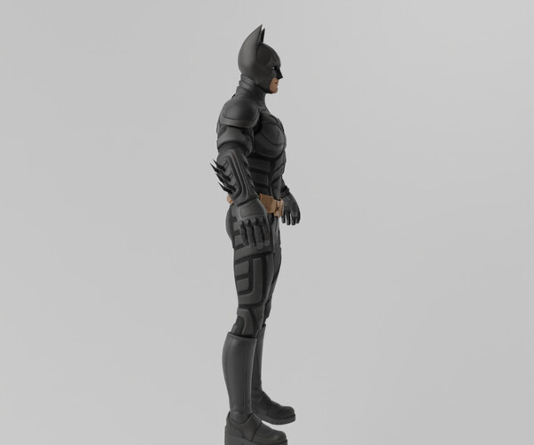 ArtStation - Batman Arkham Lowpoly Rigged | Resources