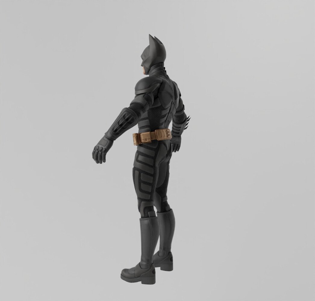 ArtStation - Batman Arkham Lowpoly Rigged | Resources