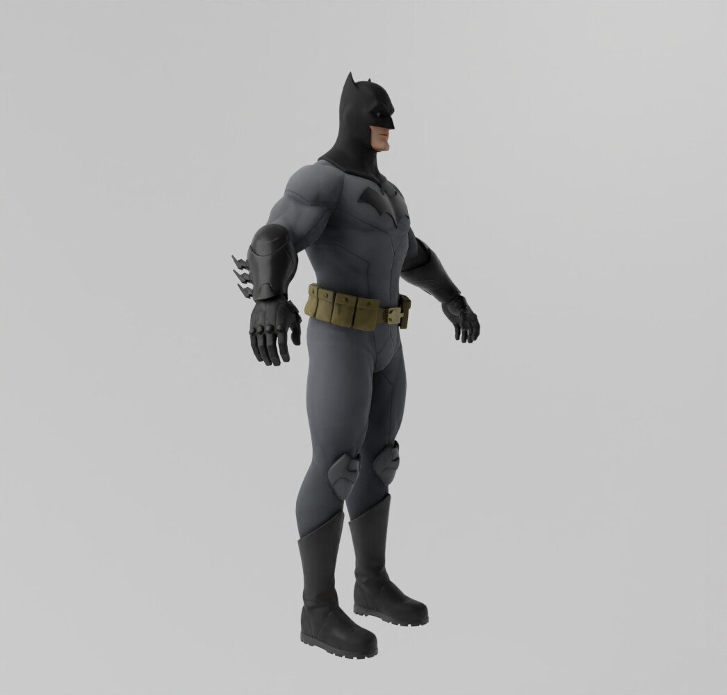 ArtStation - Batman Classic Lowpoly Rigged | Resources